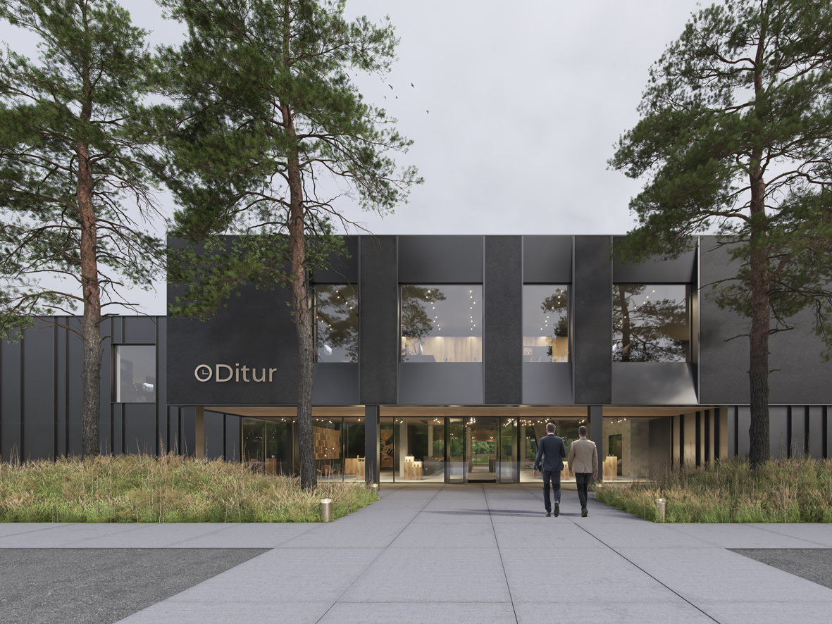 projekter - gpp arkitekter Domicil til Ditur