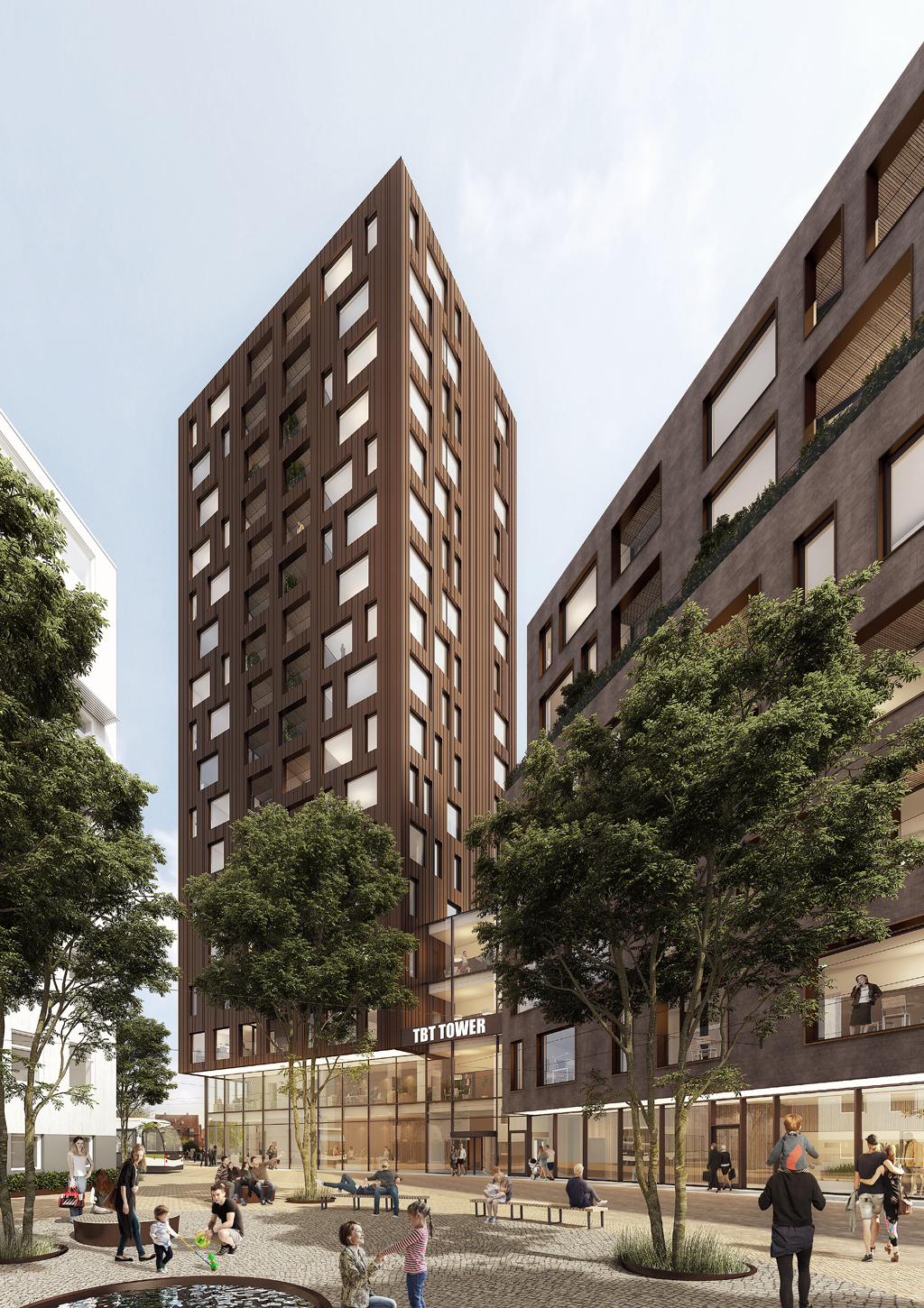 Projekter - gpp arkitekter TBT TOWER - Thomas B. Thriges Gade